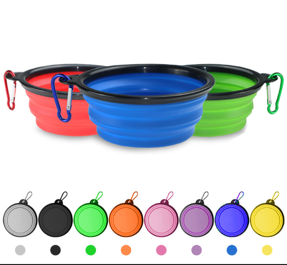 Collapsible Food & Water Bowl – Zeppelin Pet Shop